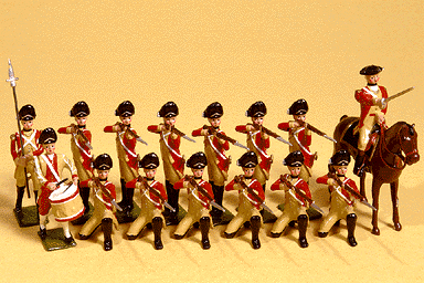 171 British Grenadiers Firing Treefrog Treasures