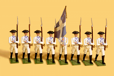 186 French Infantry Marching | Treefrog Treasures