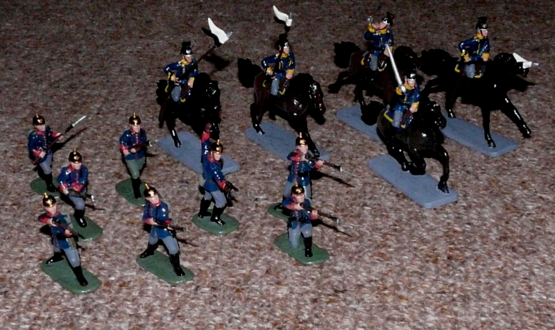 Assorted Imperial German infantry and cavalry. | Treefrog Treasures
