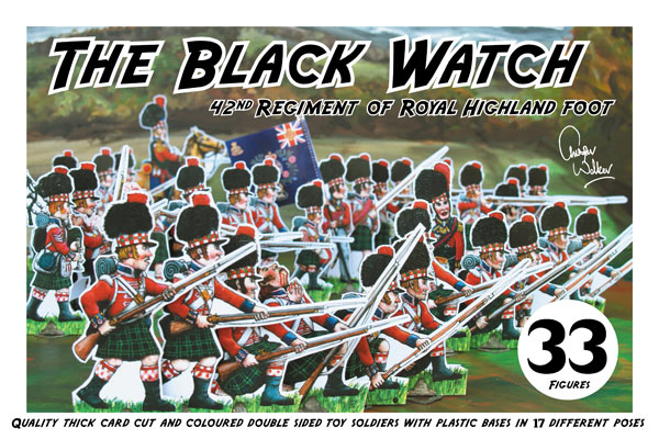 Blackwatch 42nd Royal Highland Foot boxpic | Treefrog Treasures
