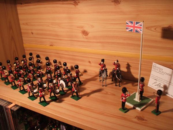 British Toy Soldier Company, Scots Guards Parade ground. | Treefrog ...