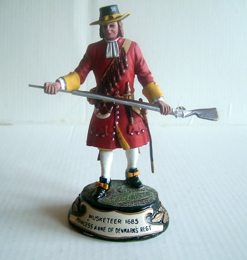 Chas Stadden # 126. Musketeer 1685. Princess Anne Of Denmark's Regiment ...