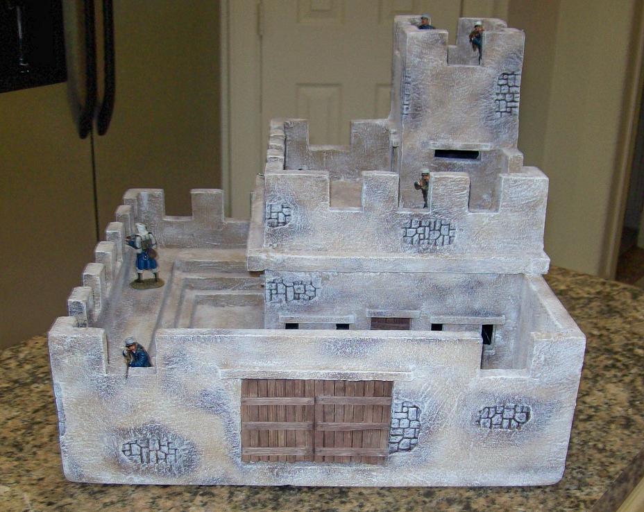 Gary Doberman commission fort (2) | Treefrog Treasures