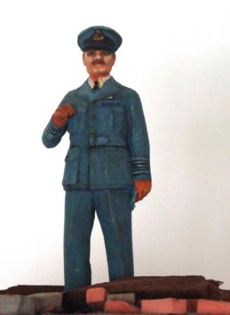 Hugh Dowding RAF Fighter Command WWII 54mm U Puchala Figure | Treefrog Treasures
