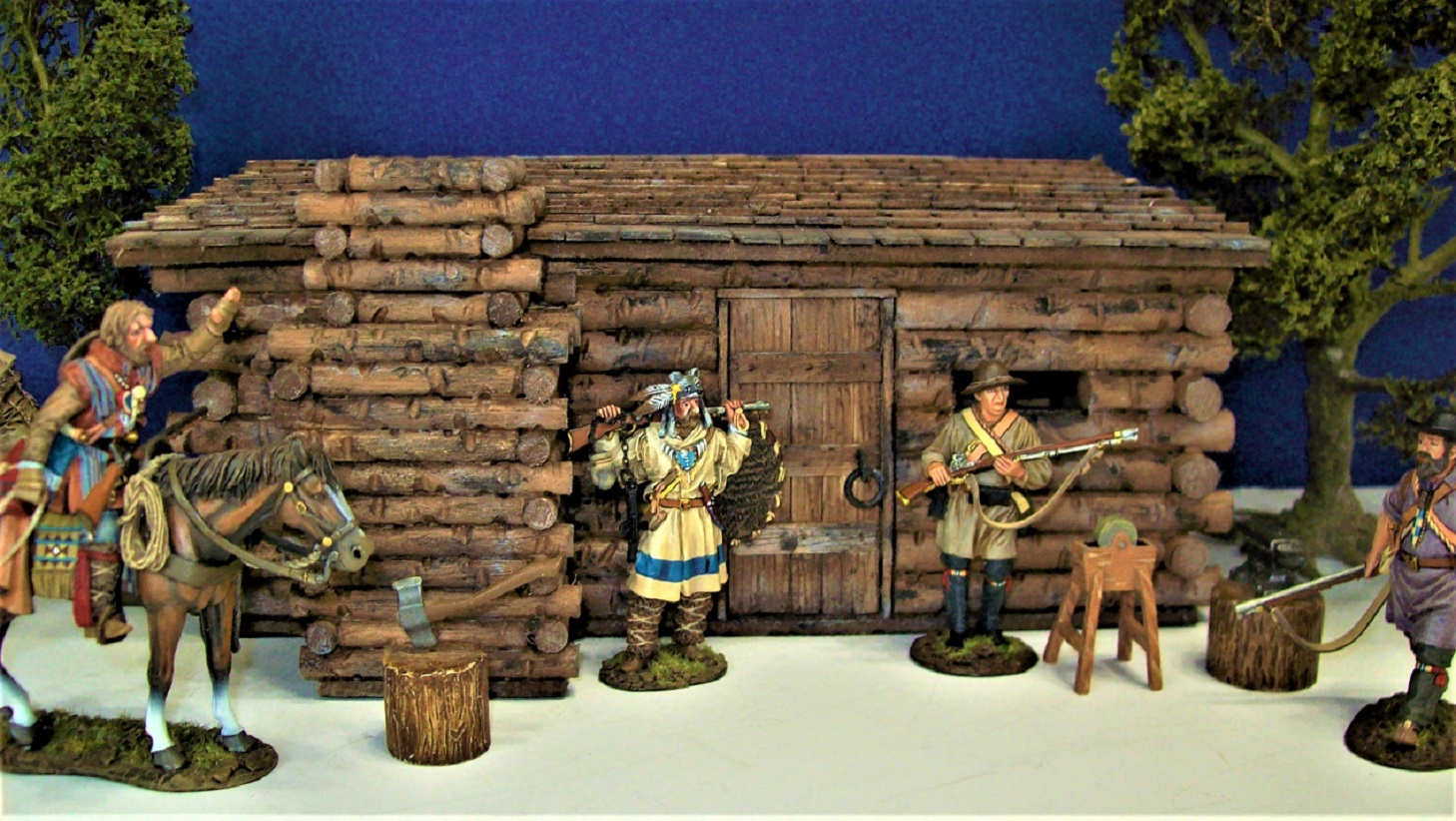 Log Cabin (2) | Treefrog Treasures