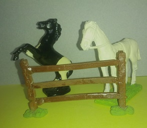 More 54mm Horses kits and fence kit to keep the horses in. Each a ...