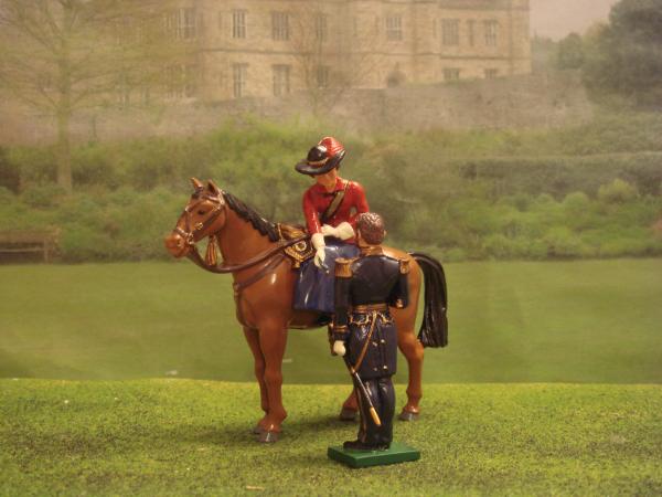 Queen Victoria Presenting the First Victorian Cross to Commander Raby ...