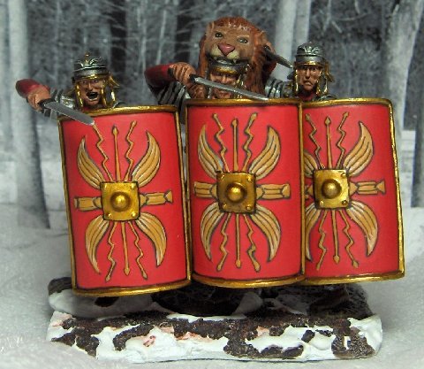 ROME 009 SHIELD WALL SET #1 | Treefrog Treasures