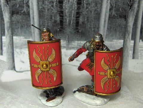 ROME 013 LEGIONARIES ATTACKING SET #2 | Treefrog Treasures