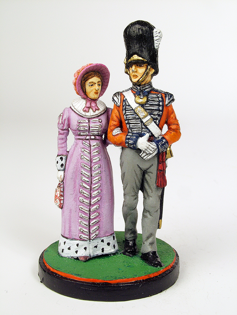 sarum soldiers pictures 231 A walk out in the Park. Officer and his ...