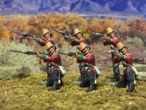 Set 24F.1 3 standing 3 kneeling firing $108.00 | Treefrog Treasures