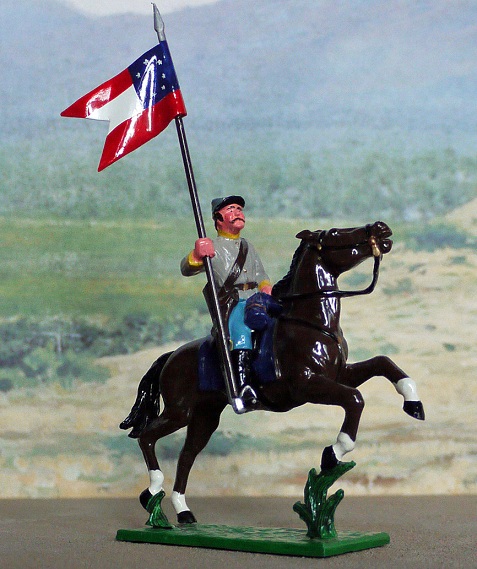 Set# ACW13E GUIDON BEARER 1ST KENTUCKY CAVALRY BRIGADE | Treefrog Treasures