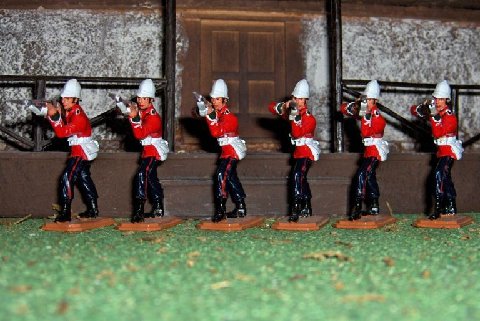 Set ZW302 24th Foot Standing Firing | Treefrog Treasures