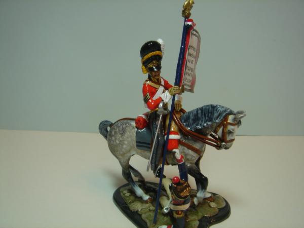Sgt Ewart Royal Scots Greys capturing the 45 line regt at Waterloo ...