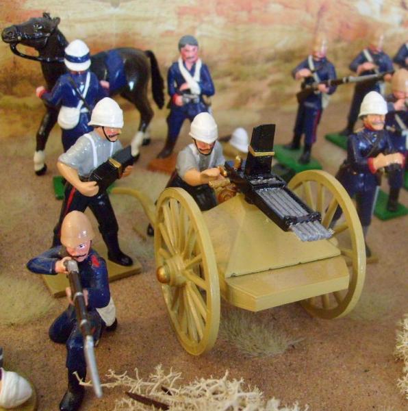 TROPHY NORDENFELDT MACHINE GUN | Treefrog Treasures