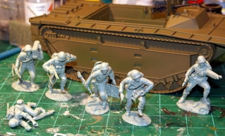 USMC project 5 2010 (3 resize) A group of TSSD/Conte Marines in plastic | Treefrog Treasures