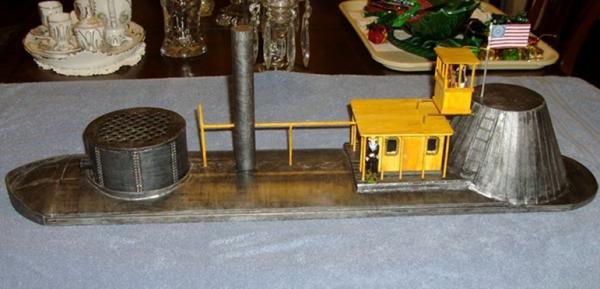 USS Osage..ACW Union Monitor class gunboat | Treefrog Treasures